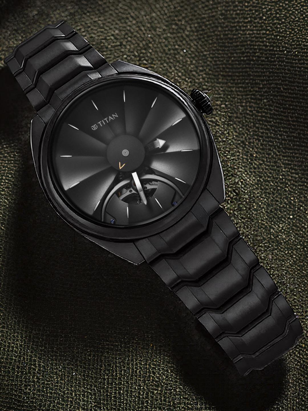 Buy Titan Men Regallia Round Dial Water Resistance Stainless Steel ...