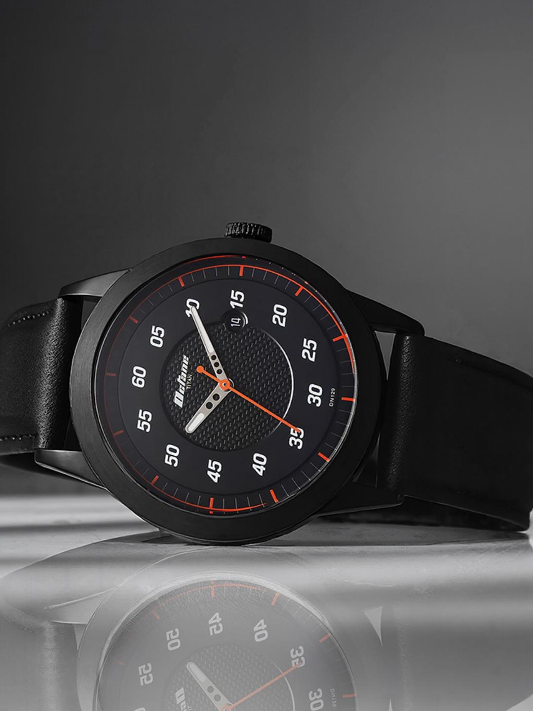 Buy Titan Octane Quartz Analog With Black Dial Watch For Men Nt1806nl05 ...