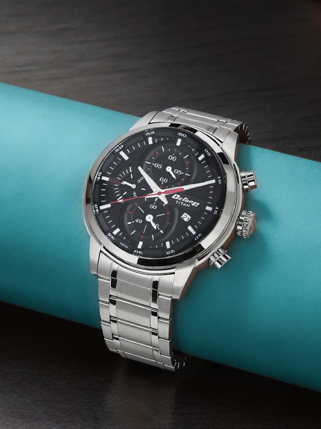 Buy Titan Octane Chronograph Analog With Black Dial Watch For Men ...