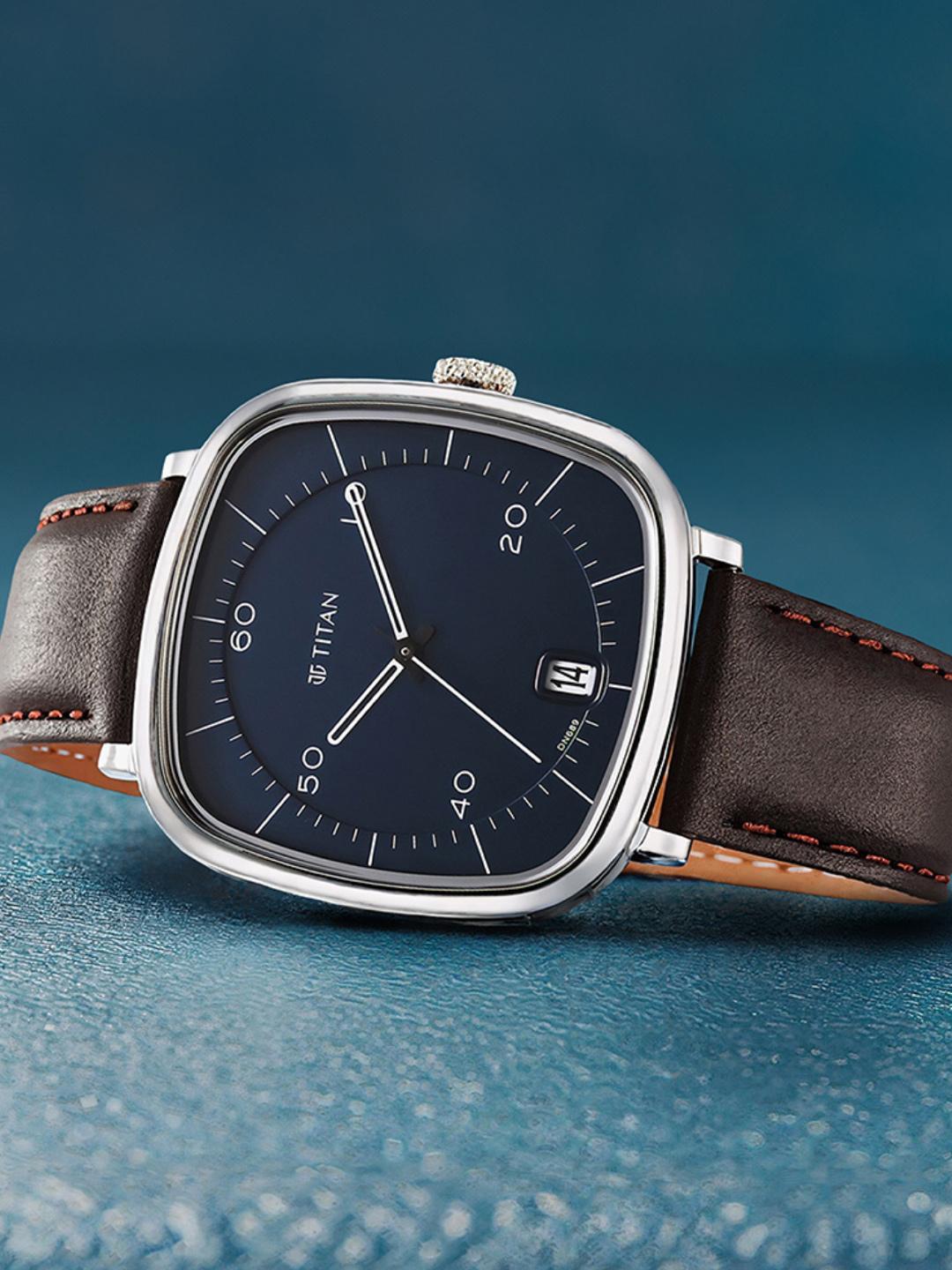 Buy Titan Neo Curve Quartz Analog With Blue Dial Watch For Men ...