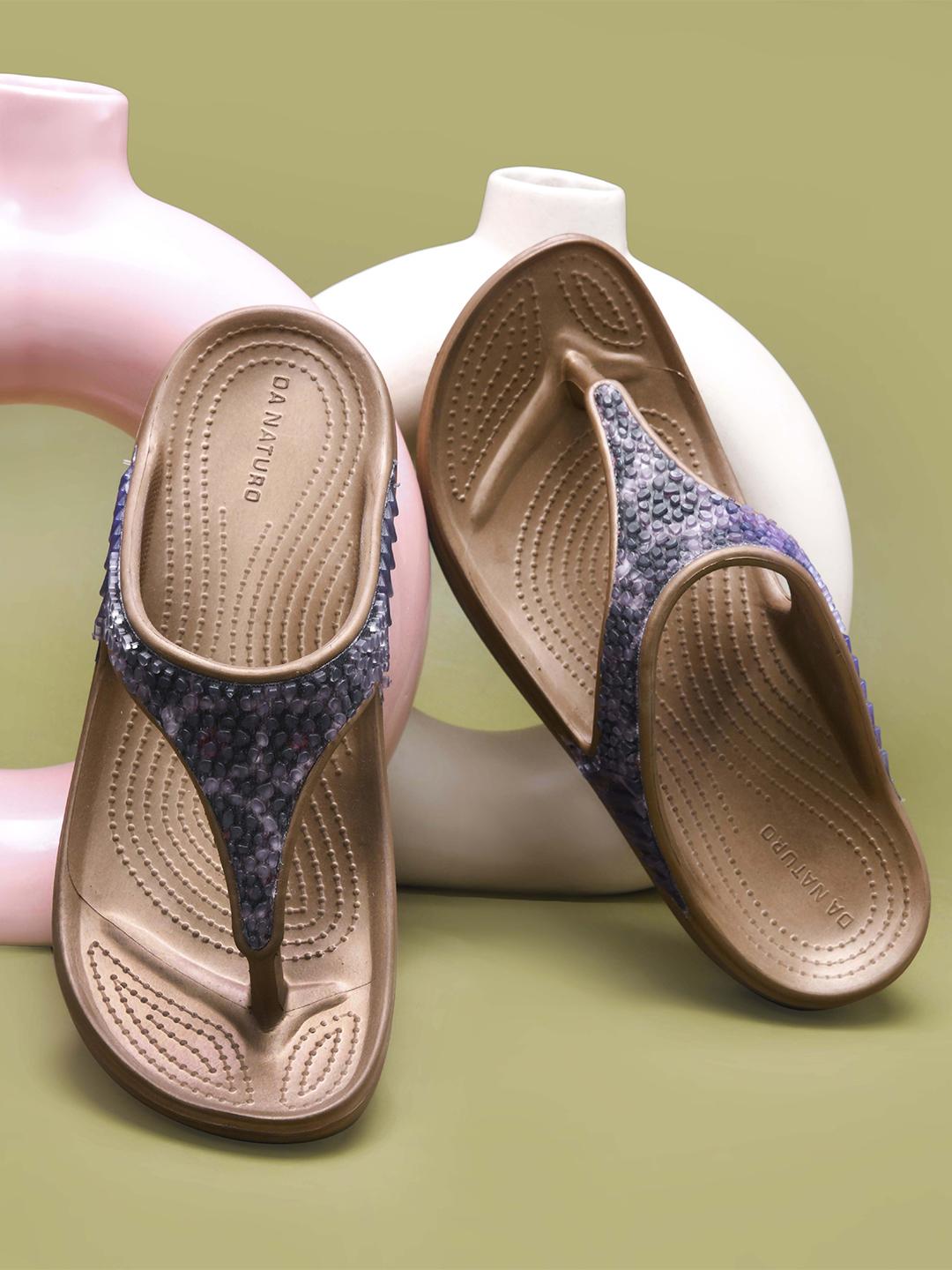Buy DA NATURO Women Thong Flip Flops - Flip Flops for Women 35342113 ...