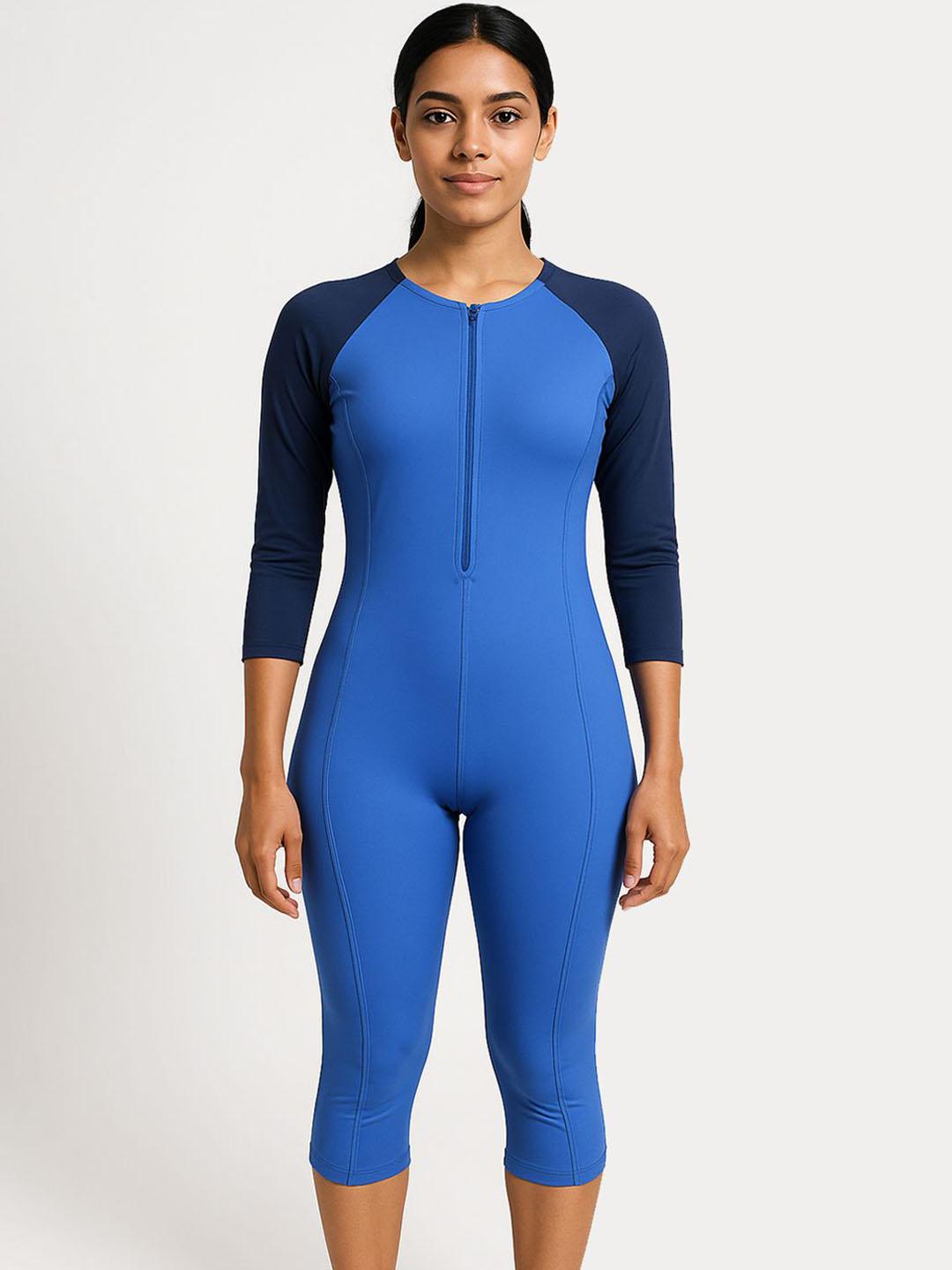 Buy LYCOT Round Neck Legsuit - Swimwear for Women 35351754 | Myntra
