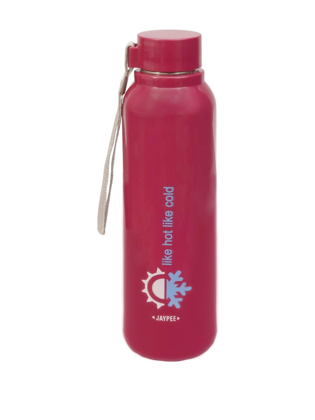 Buy JAYPEE Red Single Stainless Steel Solid Water Bottle - Water Bottle ...