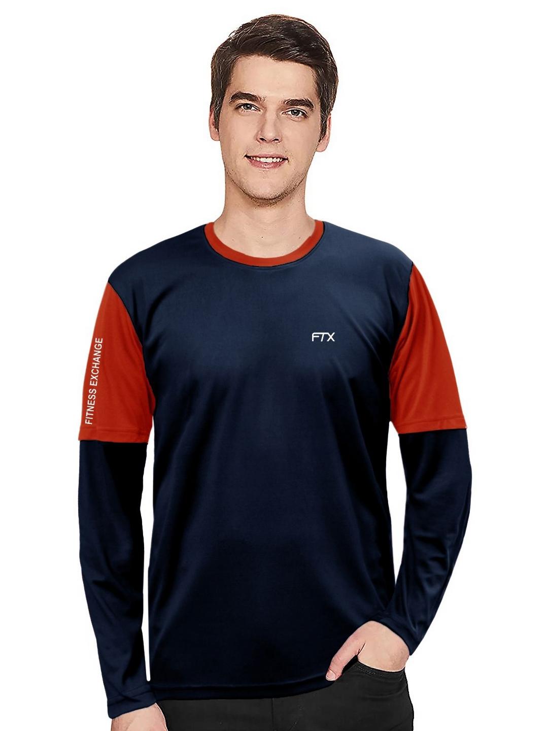 Buy FTX Men Colourblocked Round Neck T Shirt - Tshirts for Men 35412867 ...