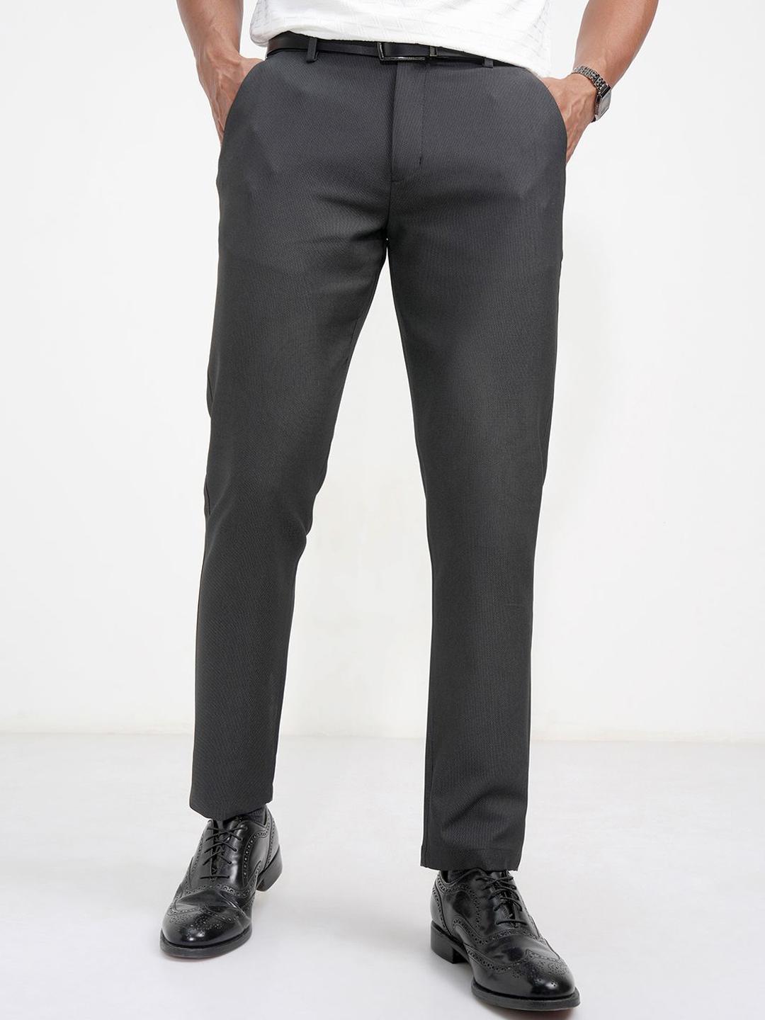 Buy HIGHLANDER Men Slim Fit Trousers - Trousers for Men 35448435 | Myntra