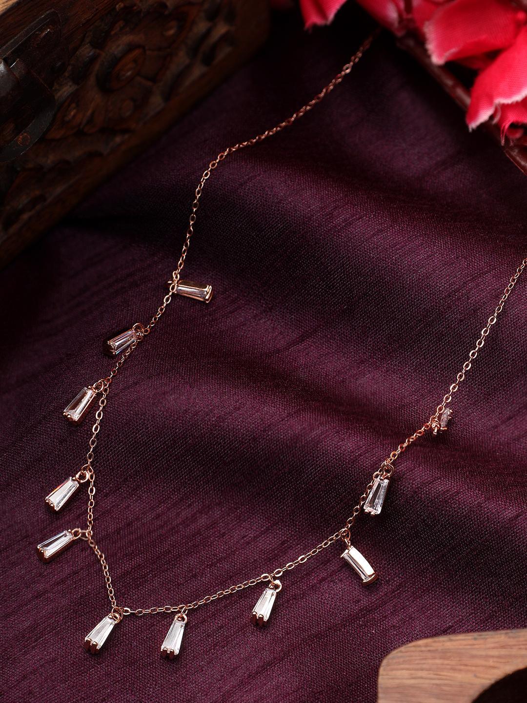 Buy Beenth & Doneth Rose Gold Plated Chain - Necklace And Chains for ...