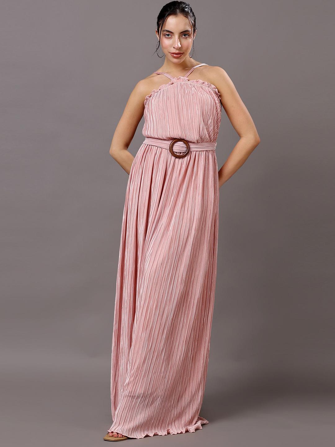 Buy MEEAMI FASHION Women Fit & Flare Maxi Dress - Dresses for Women ...