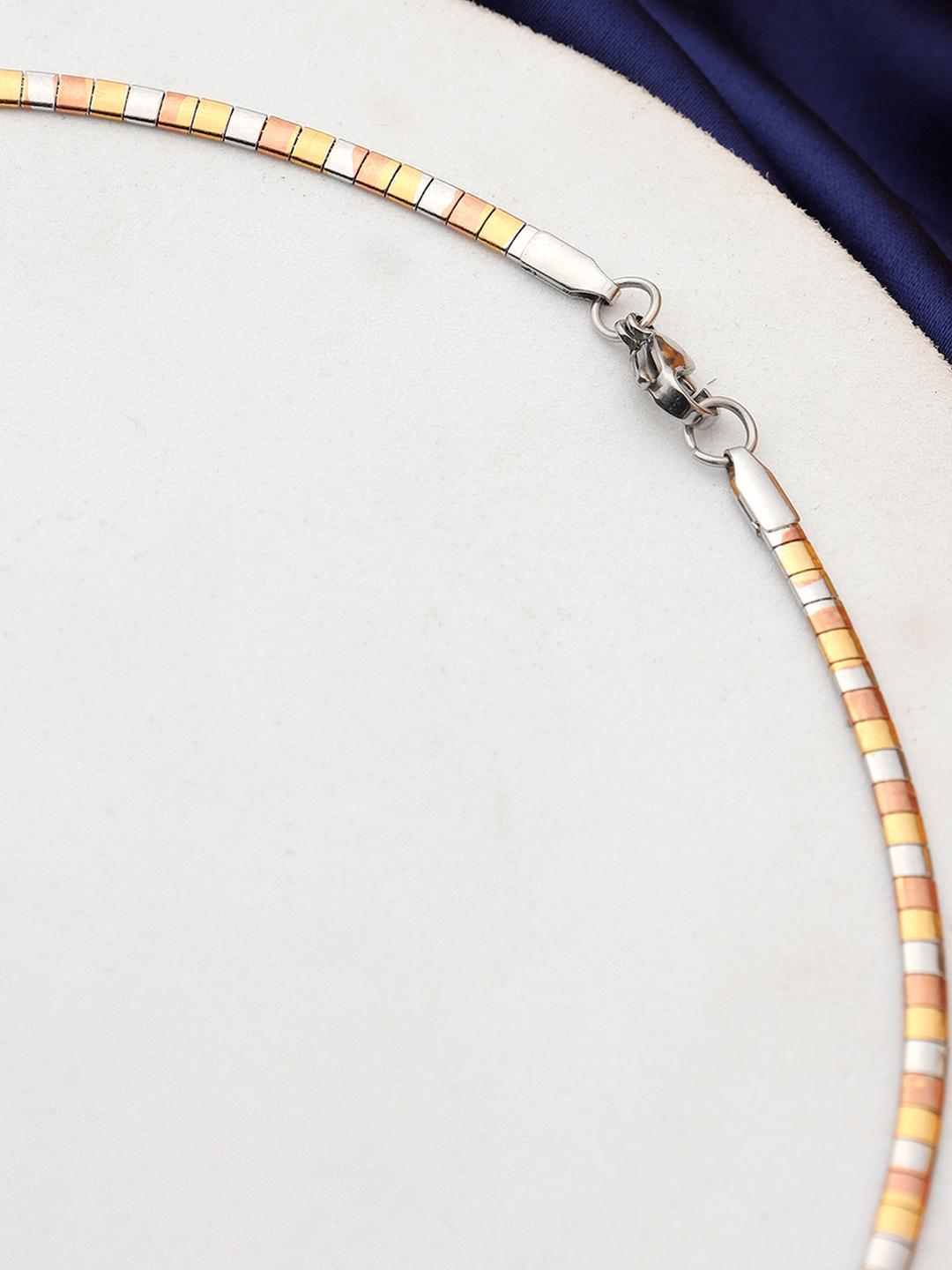 Buy Beenth & Doneth Gold Plated Stainless Steel Chain - Necklace And ...