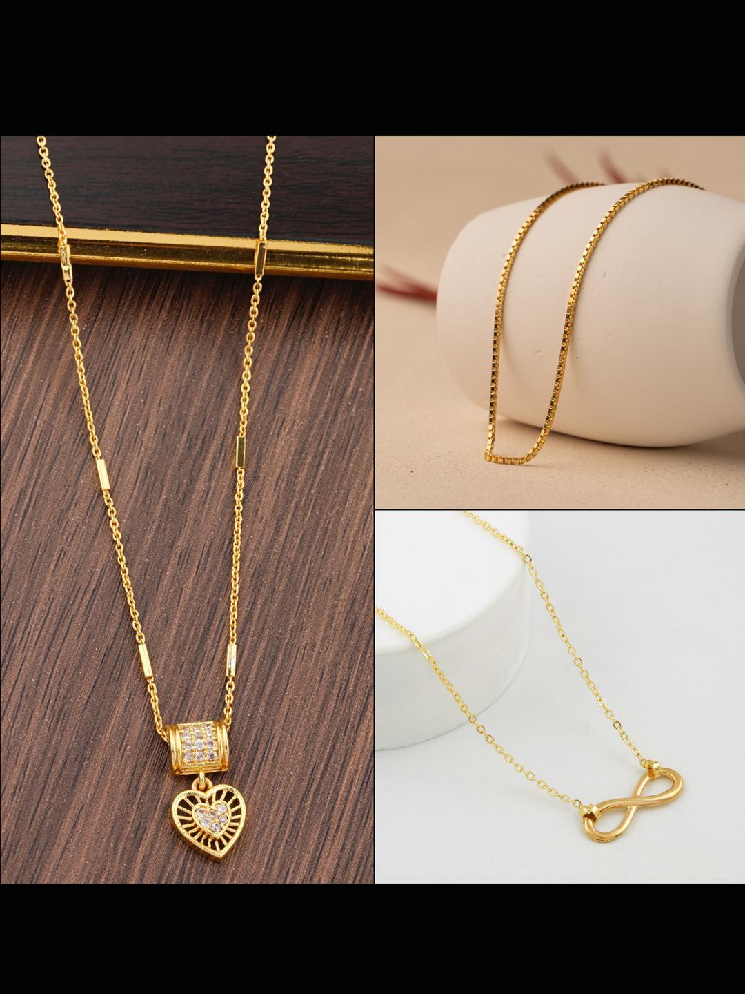 Buy Boghra Sales Women Gold Necklace And Chains - Necklace And Chains ...