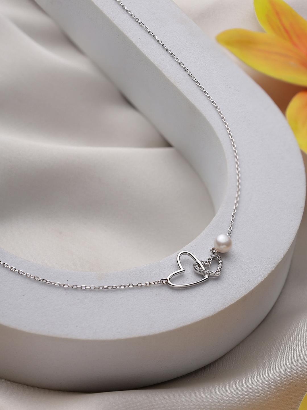Buy Beenth & Doneth Women Silver Necklace And Chains - Necklace And ...