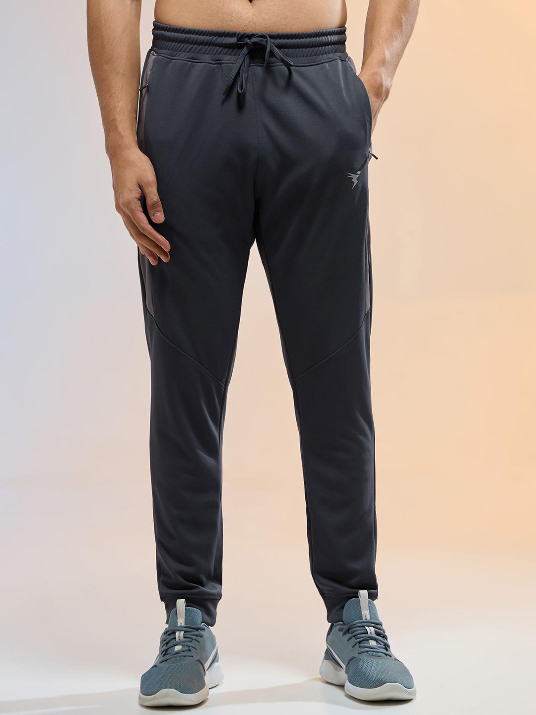 Buy Technosport Men Slim Fit Mid Rise Sports Track Pant - Track Pants ...