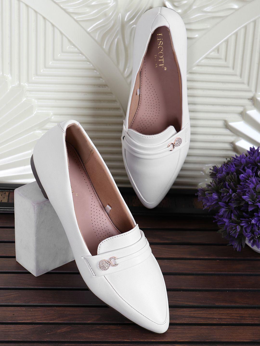Buy Liscott Women Pointed Toe Smart Casuals Loafers - Casual Shoes for ...