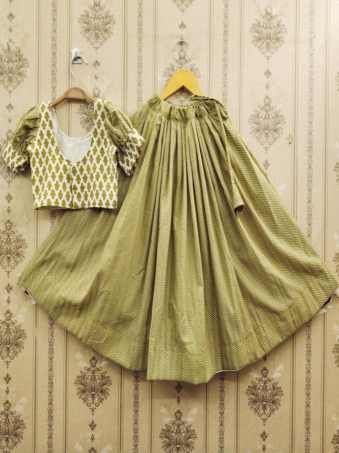 Buy Tejam Kids Girls Printed Ready To Wear Lehenga Choli - Lehenga ...