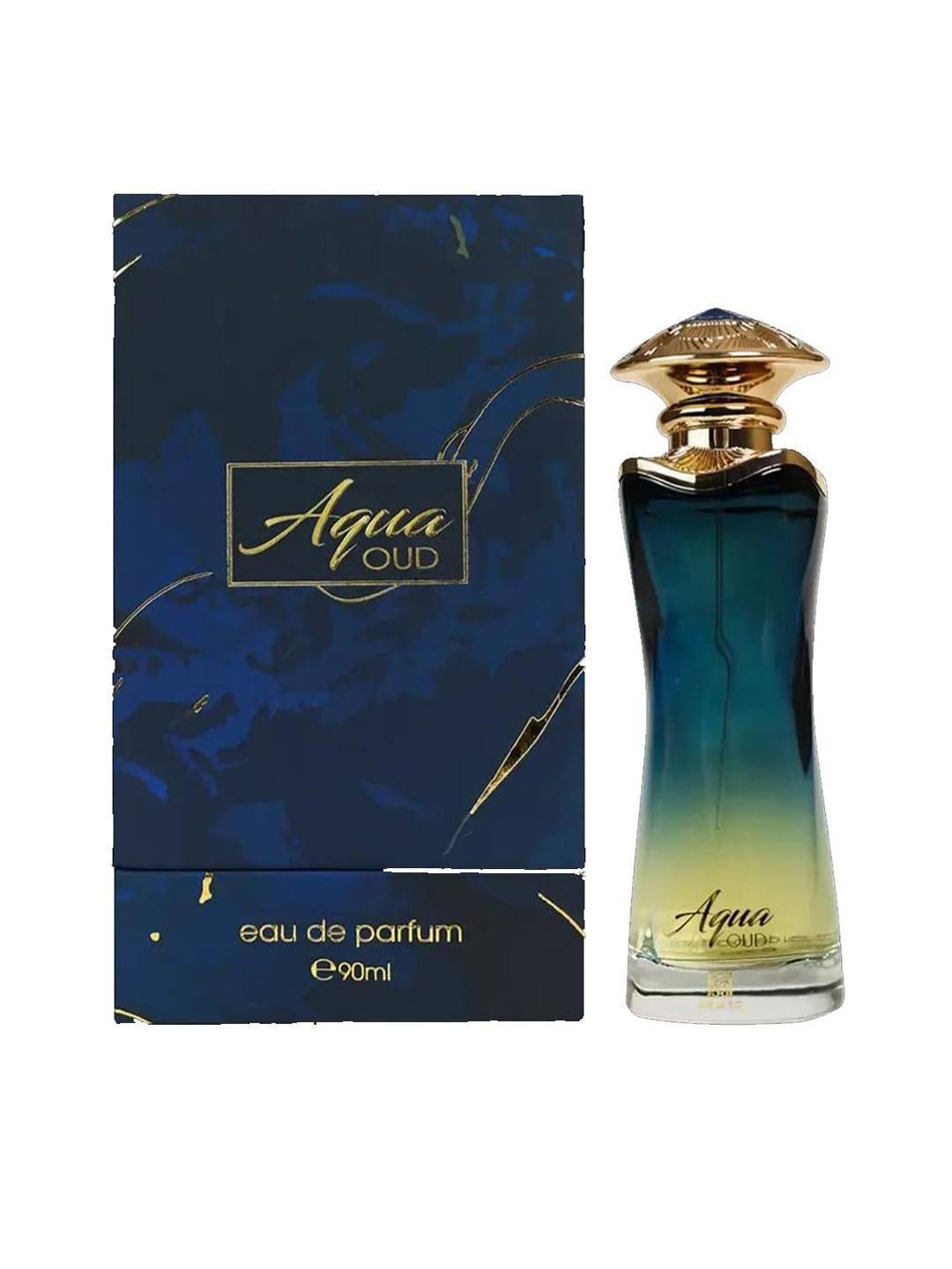 Buy AHMED AL MAGHRIBI Men Aqua Oud Long Lasting Eau De Parfum 90 Ml ...