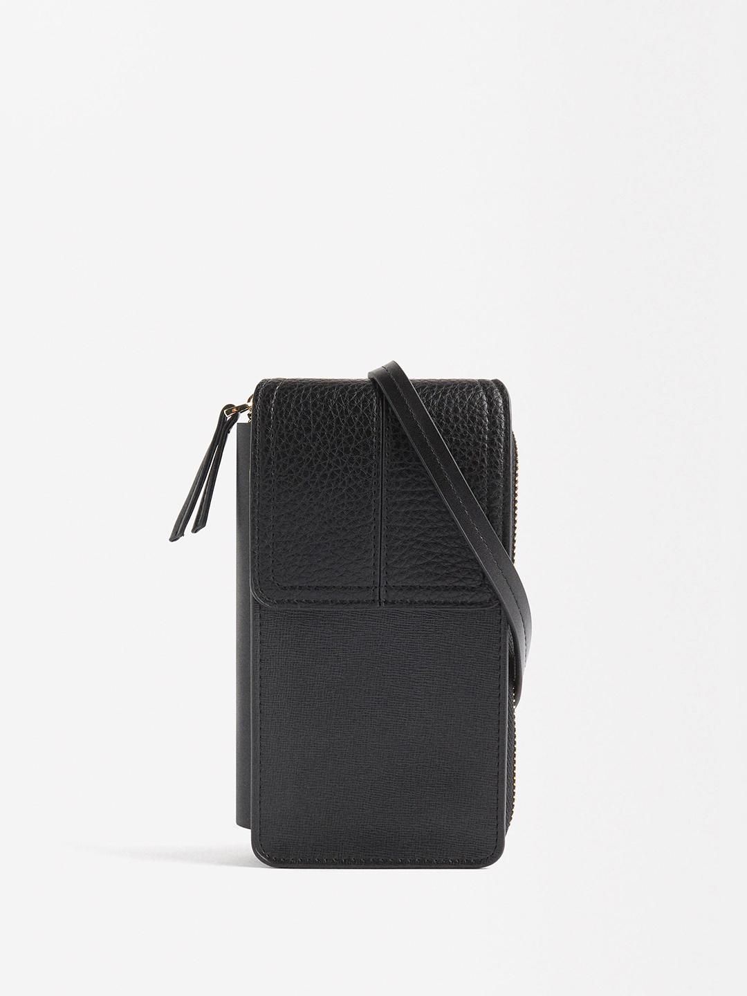 Buy PARFOIS Women Textured Mobile Holder With Detachable Sling Strap ...