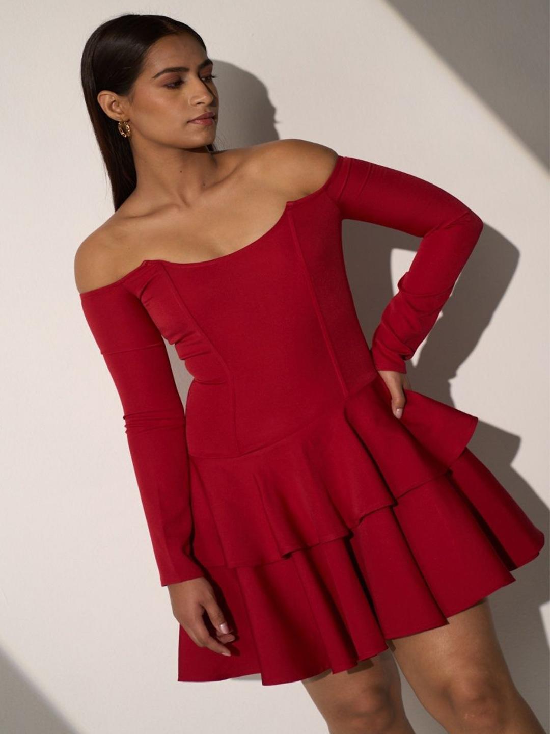 Buy Myclo Off Shoulder Corset Mini Dress - Dresses for Women 35484880 ...