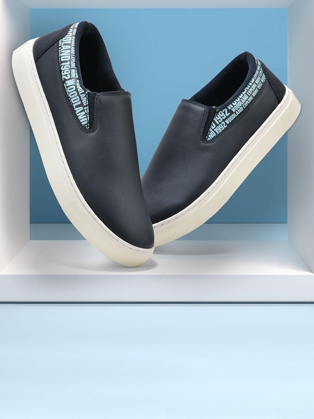 Buy Woodland Men Solid Slip On Sneakers - Casual Shoes for Men 35504206 ...