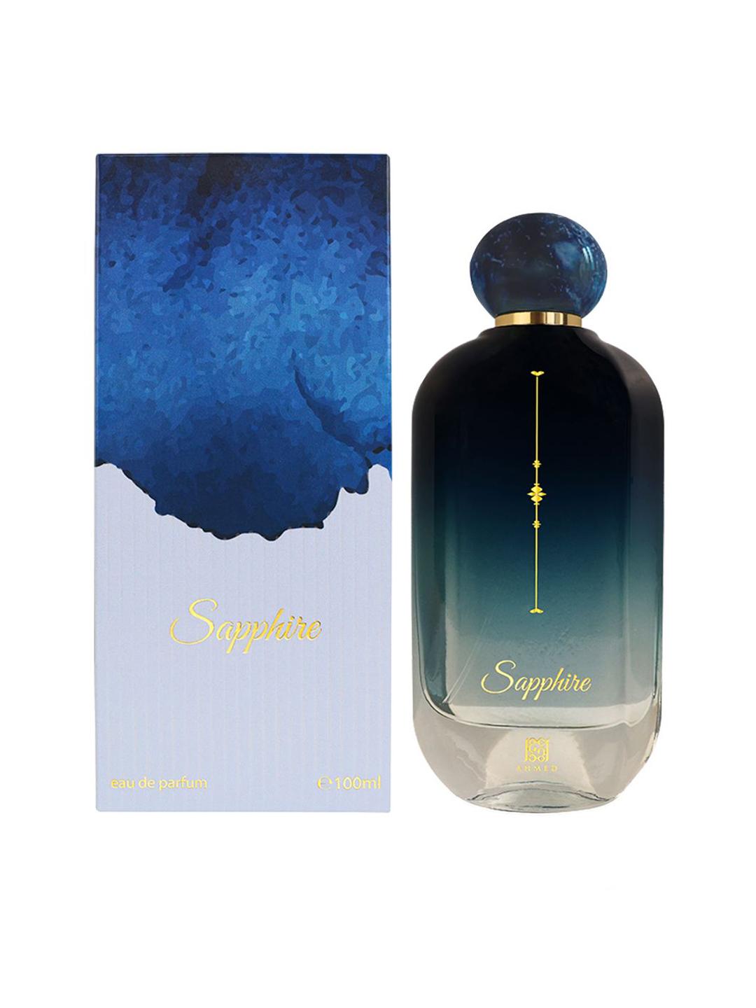 Buy AHMED AL MAGHRIBI Sapphire Long Lasting Eau De Parfum 100 Ml ...