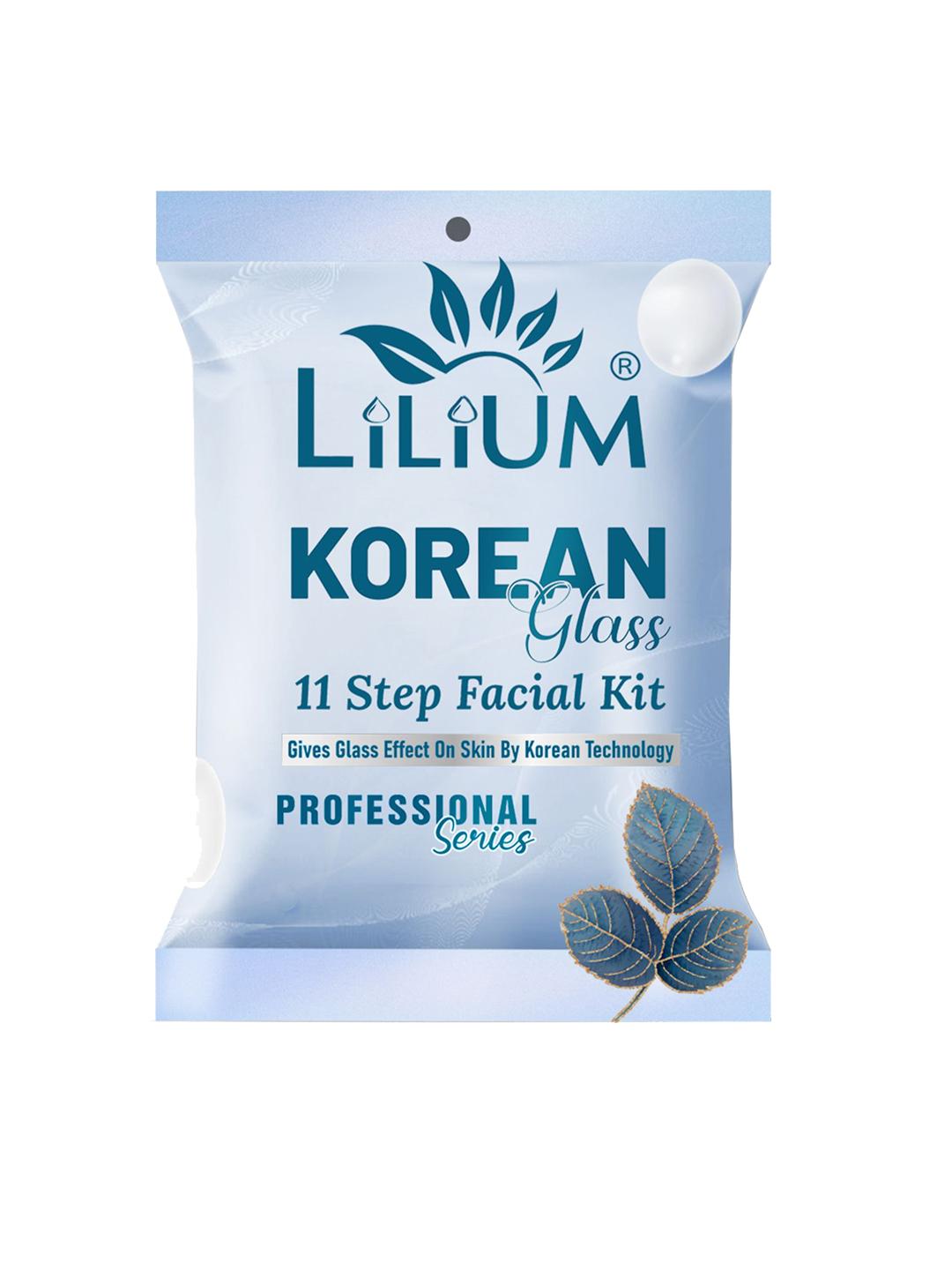 Buy Lilium Korean Glass 11 Step Facial Kit 157 G - Facial Kit for ...