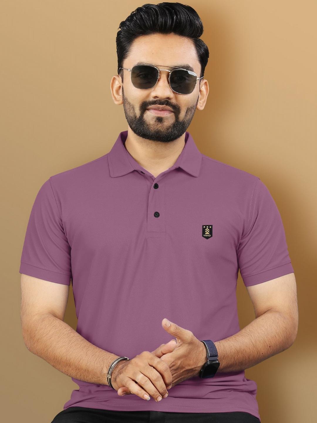 Buy VeBNoR Short Sleeves Polo Collar T Shirt - Tshirts for Men 34835289 ...