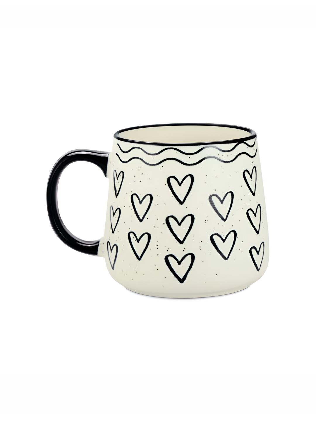 Buy Treo Assorted Fable 400 Coffee Ceramic Mug, Microwave Safe ...