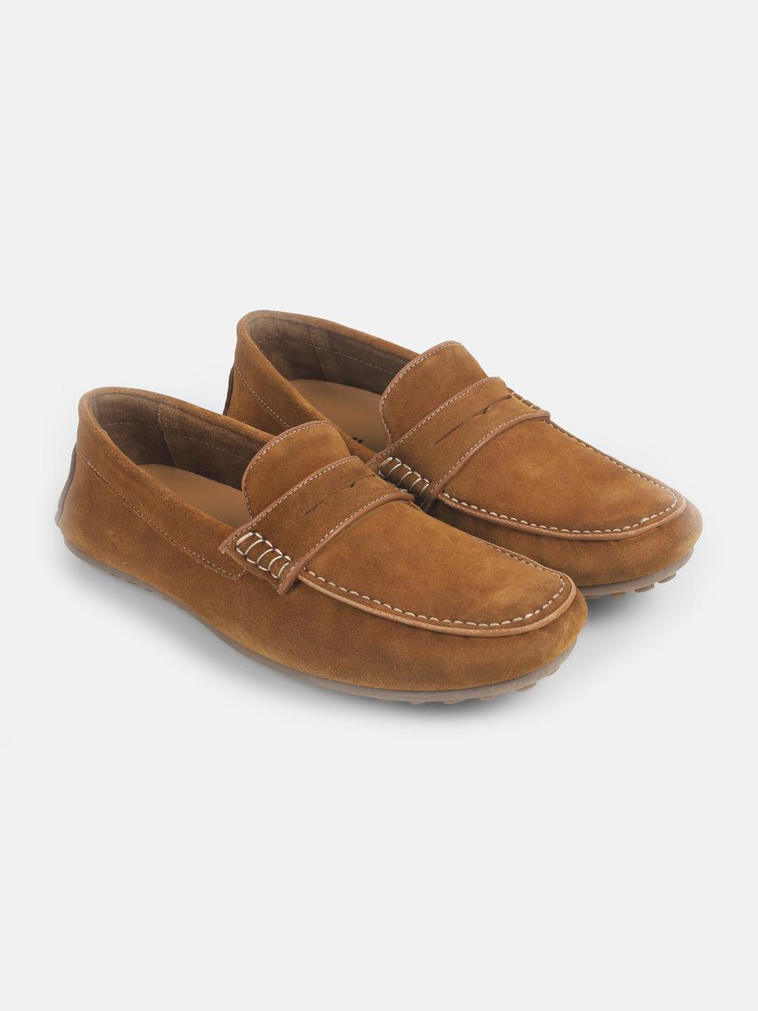 Buy Mochi Men Solid Suede Penny Loafers - Casual Shoes for Men 34830196 ...
