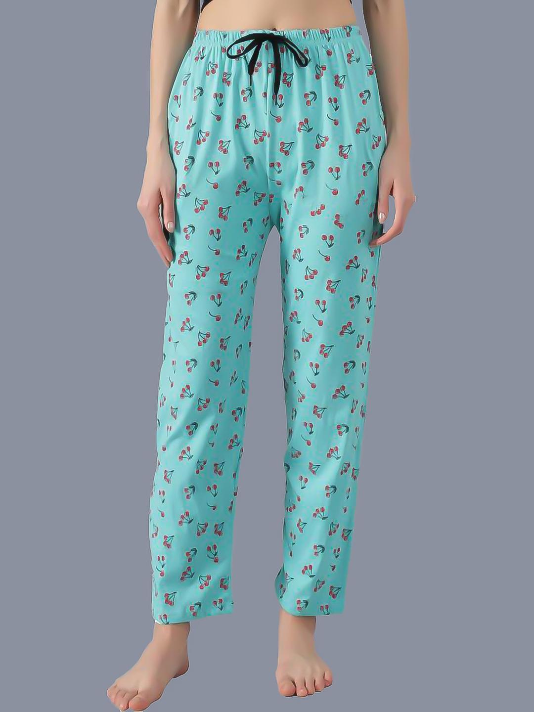Buy TRENDY WORLD Women All Over Printed Lounge Pant - Pyjamas for Women ...