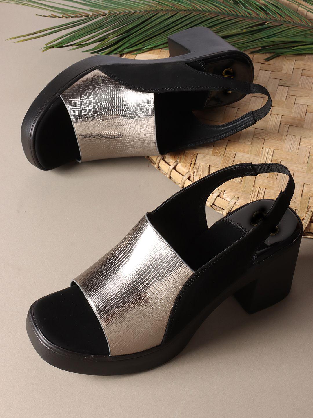 Buy Try Me Women Solid Block Sandals - Heels for Women 34877024 | Myntra
