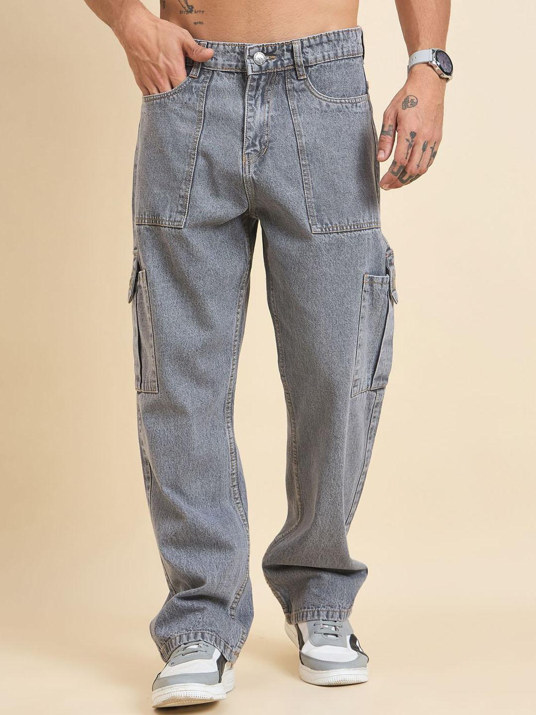 Buy STUDIO NEXX Men Baggy Mid Rise Cotton Jeans - Jeans for Men 34902783 | Myntra