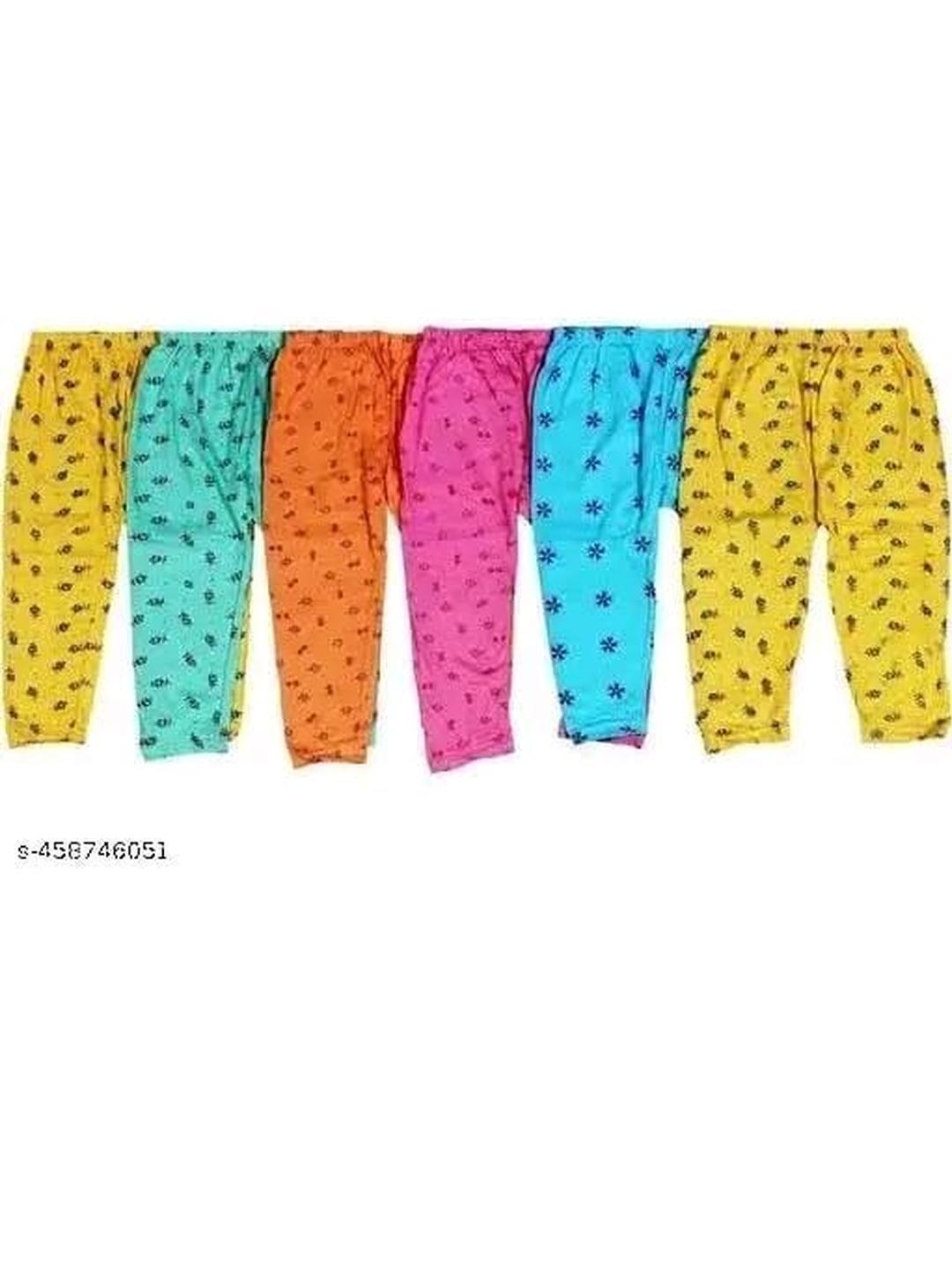 Buy VastraMilap Kids Pack Of 6 Cotton Pyjama - Pyjamas for Unisex Kids ...