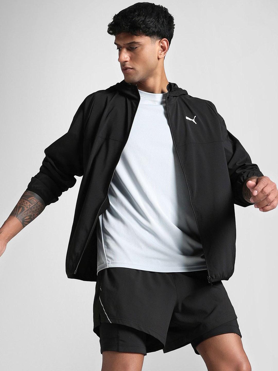 Buy Puma Men Train All Day Tech Woven Full Zip Training Jacket ...