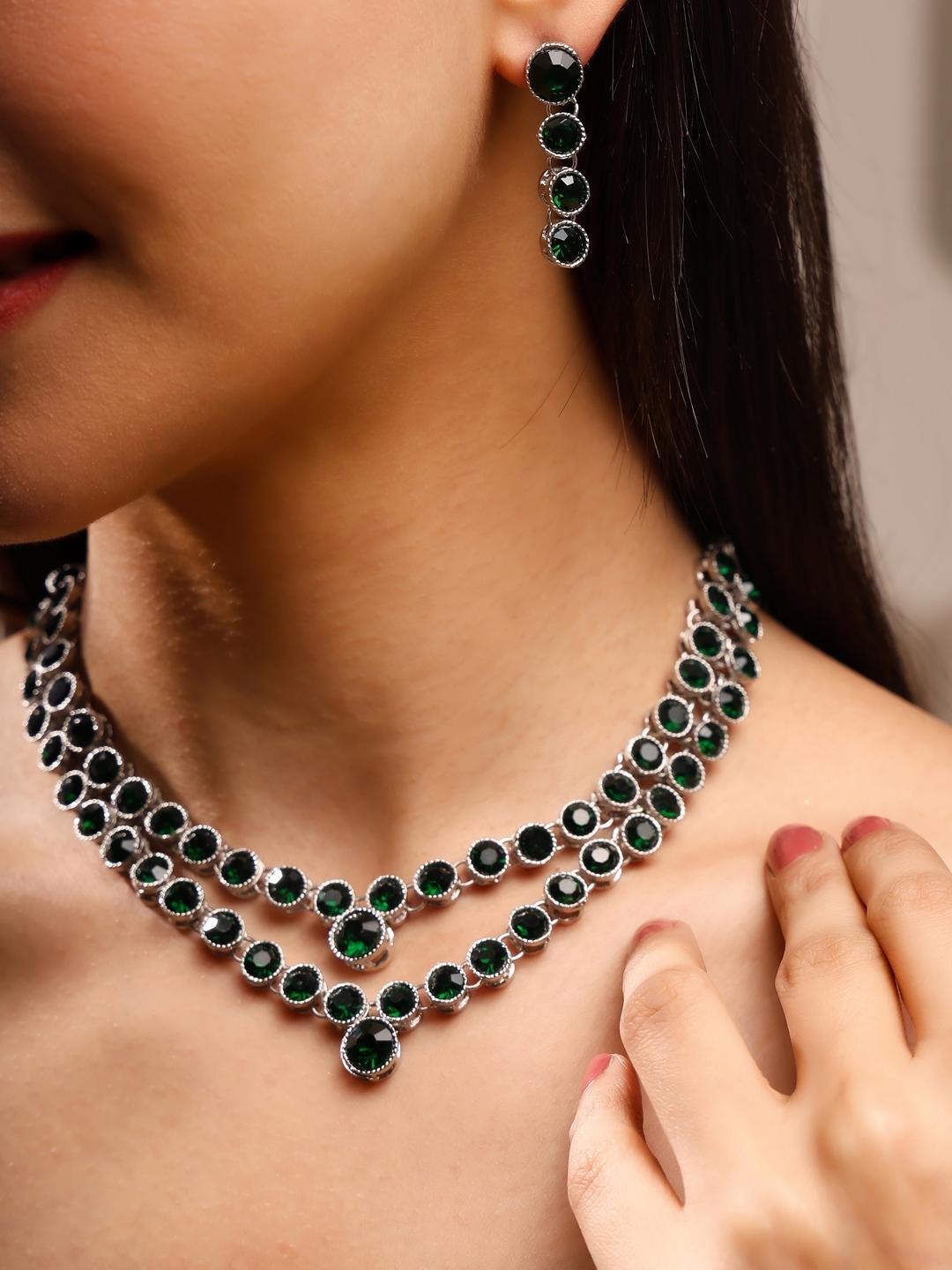 Buy EIT Collection Silver Plated Alloy Necklace - Necklace And Chains ...