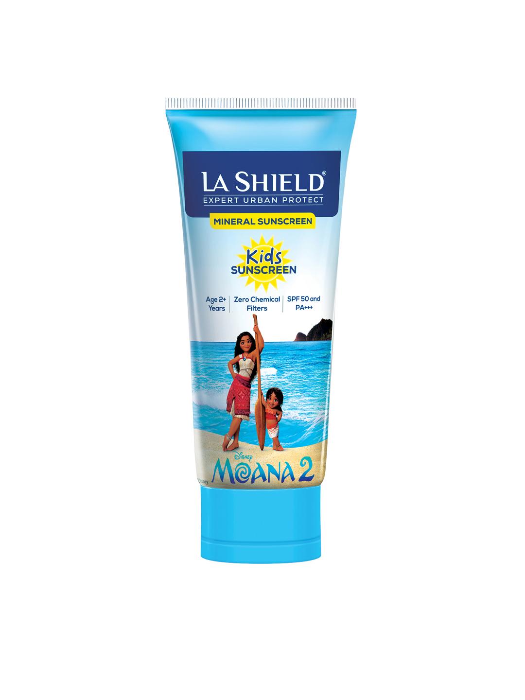 Buy La Shield Disney Moana 2 Kids Sunscreen SPF 50 PA+++ |with Free Set ...