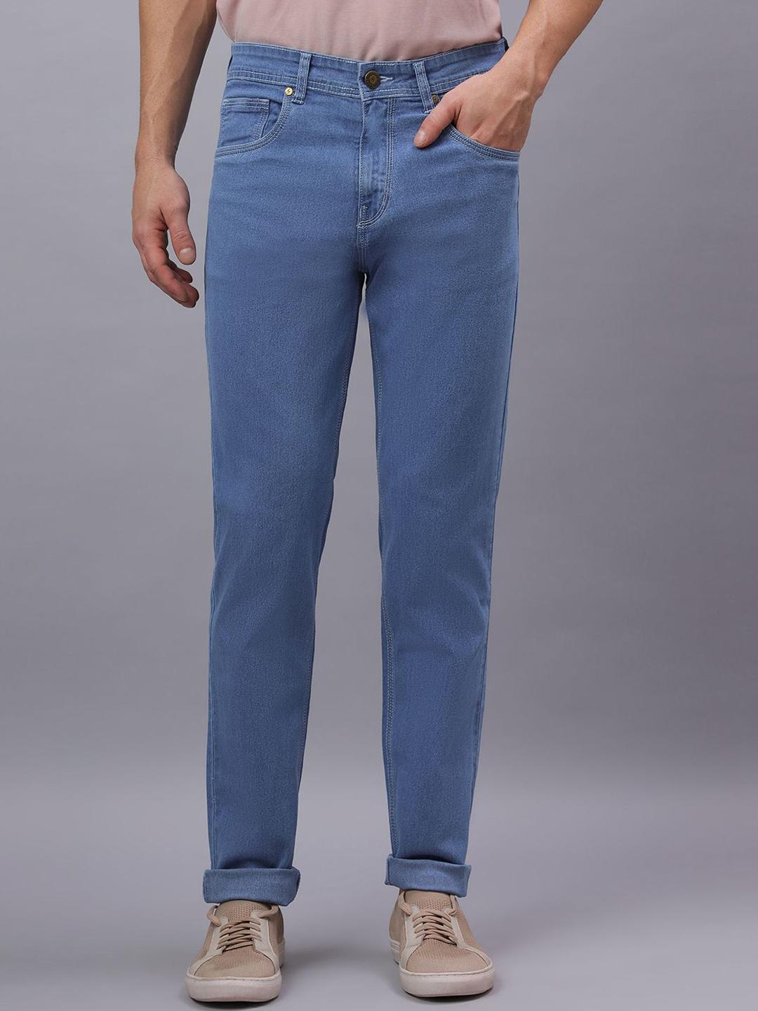 Buy HJ HASASI Men Slim Fit Mid Rise Clean Look Stretchable Jeans ...