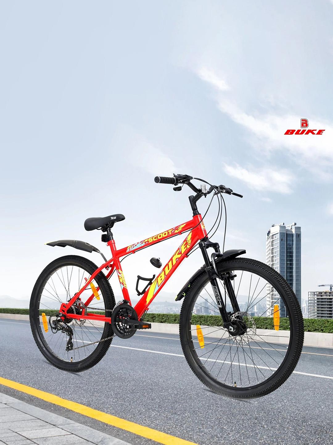 Buy Avon Buke Scoot 26T Geared Cycle With Dual Disc Brake & Stylish ...
