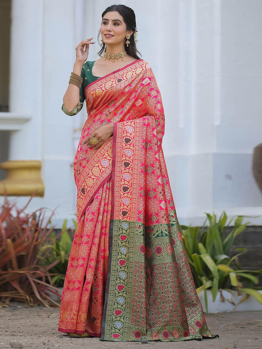 Buy Dhyey Fashion Warli Zari Banarasi Saree - Sarees for Women 35097254 ...