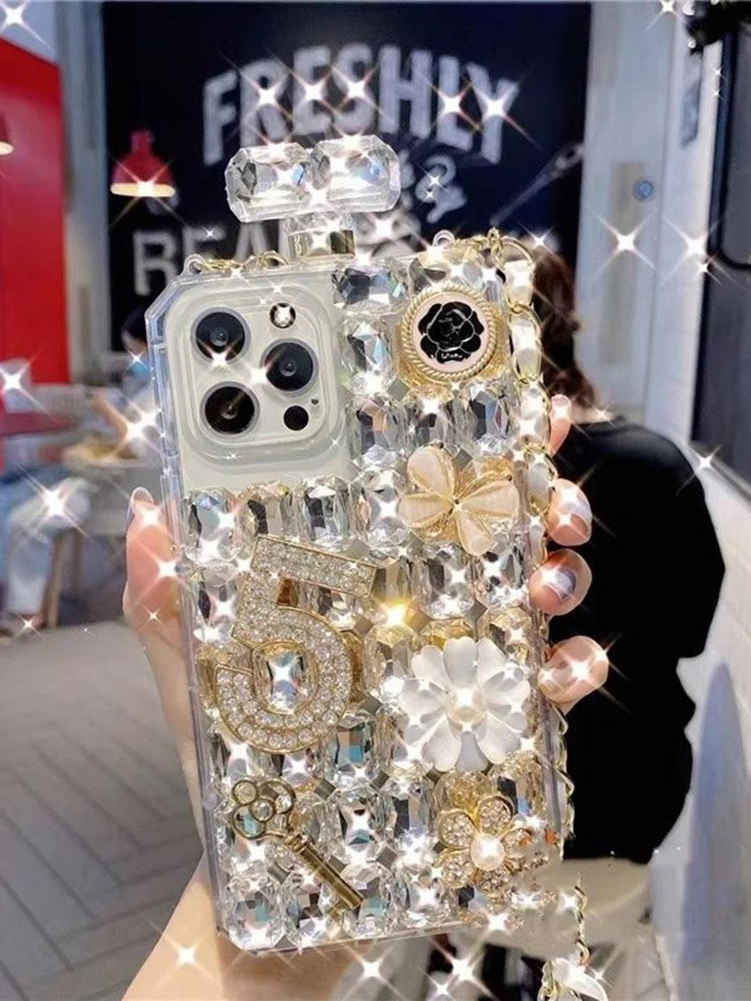 Buy CASE CREATION 3D Diamond Perfume Bottle IPhone 16 Bumper Case ...