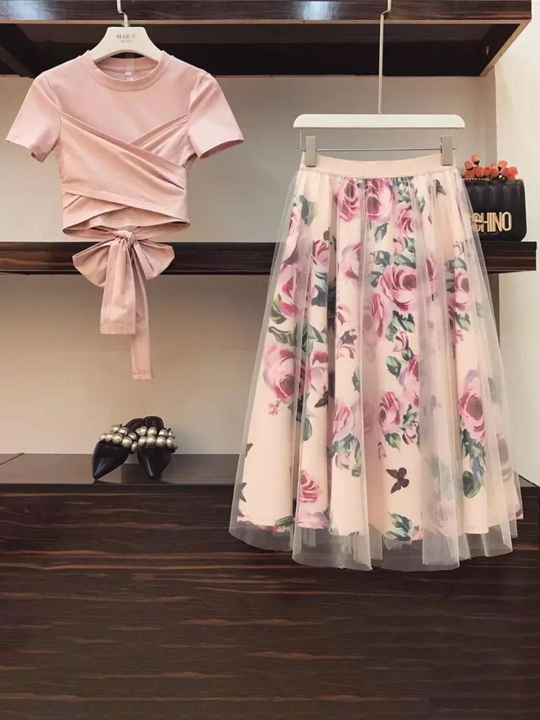 Buy Alamode By Akanksha Pink Jenna Coord Set - Co Ords for Women ...