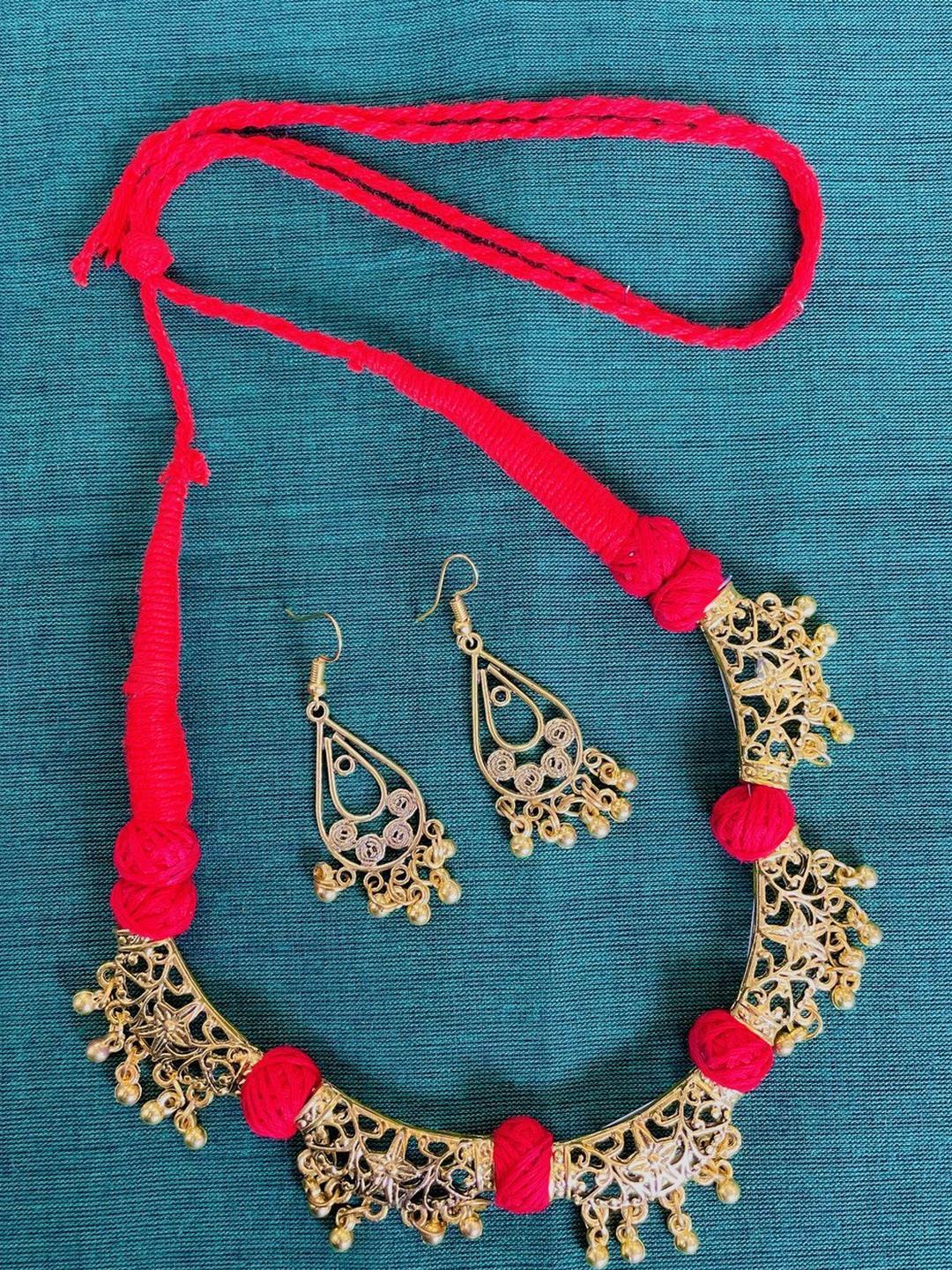 Buy BONGO NARI BOUTIQUE Gold Plated Jewellery Set - Jewellery Set for ...