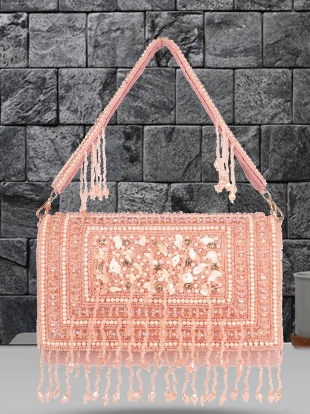 Buy Nicoberry Women Embellished Structured Embellished Shoulder Bag ...