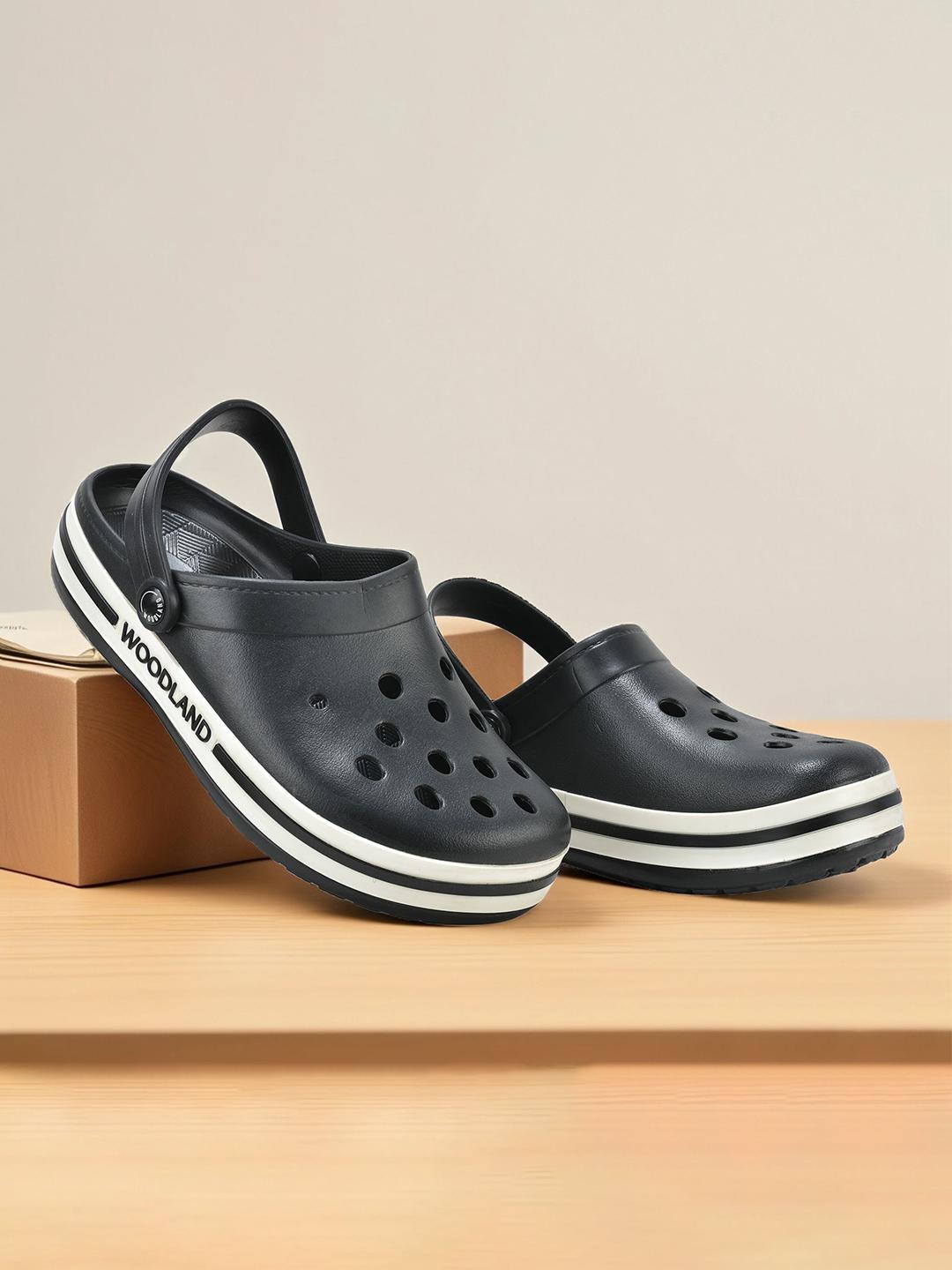 Buy Woodland Self Design Clogs - Flip Flops for Men 35201948 | Myntra