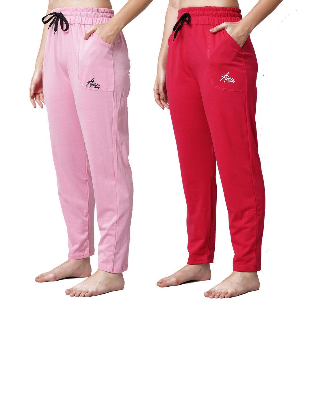 Buy Pack Of 2 Women Cotton Relax Fit Pyjama - Pyjamas for Women ...