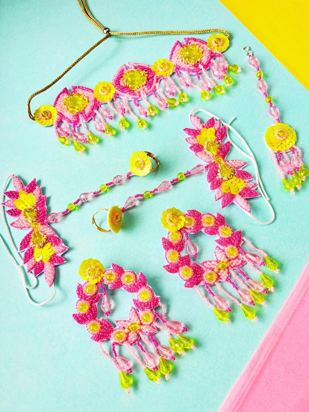 Buy Tipsy Closet Women Pink Jewellery Set - Jewellery Set for Women ...