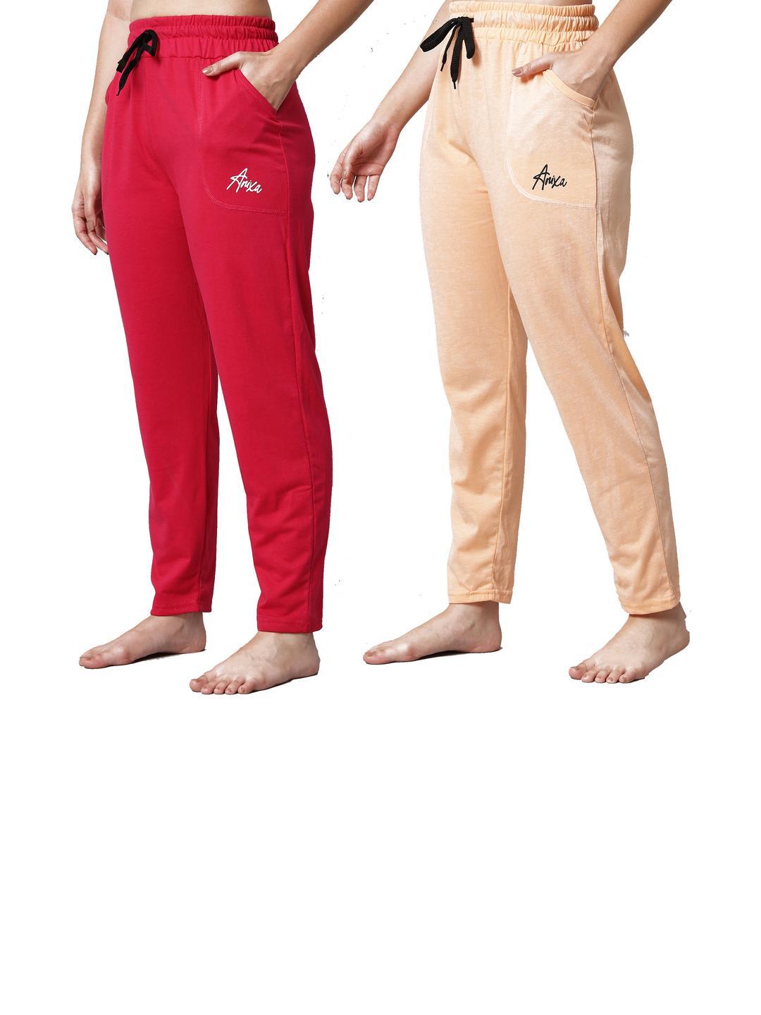 Buy Pack Of 2 Women Cotton Relax Fit Pyjama - Pyjamas for Women ...