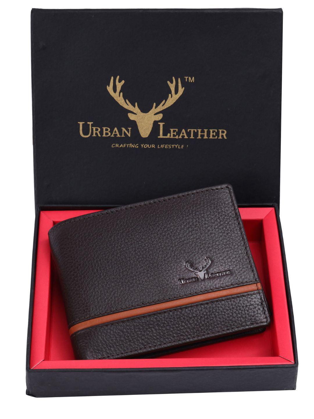 Buy URBAN LEATHER Men Leather Two Fold Wallet - Wallets for Men ...