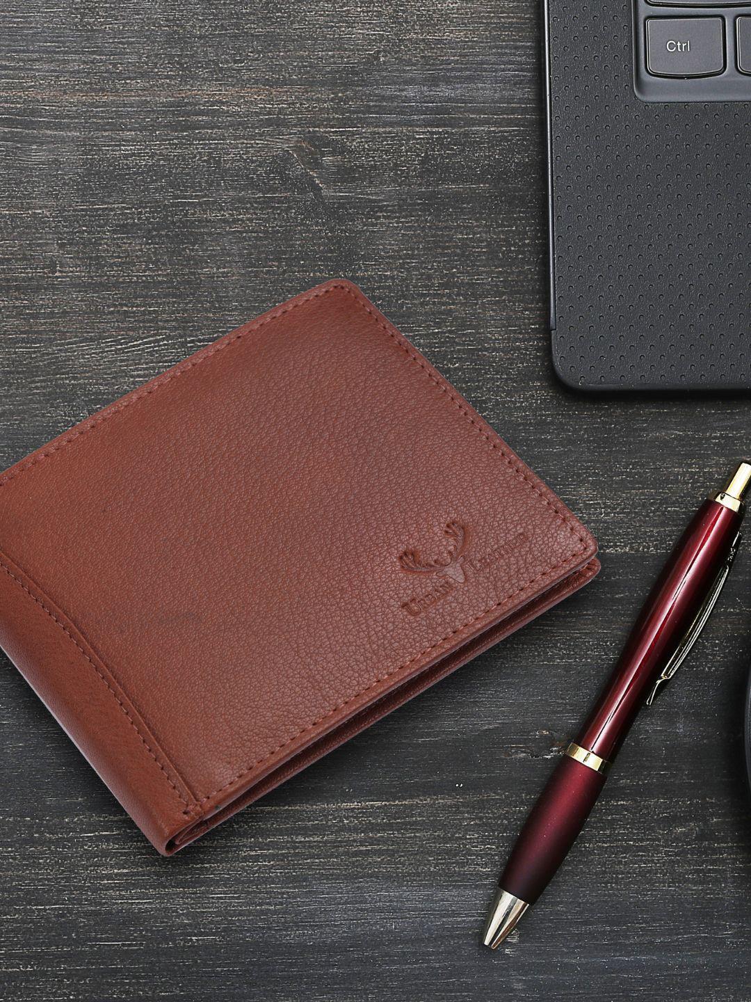 Buy URBAN LEATHER Men Leather Two Fold Wallet - Wallets for Men ...