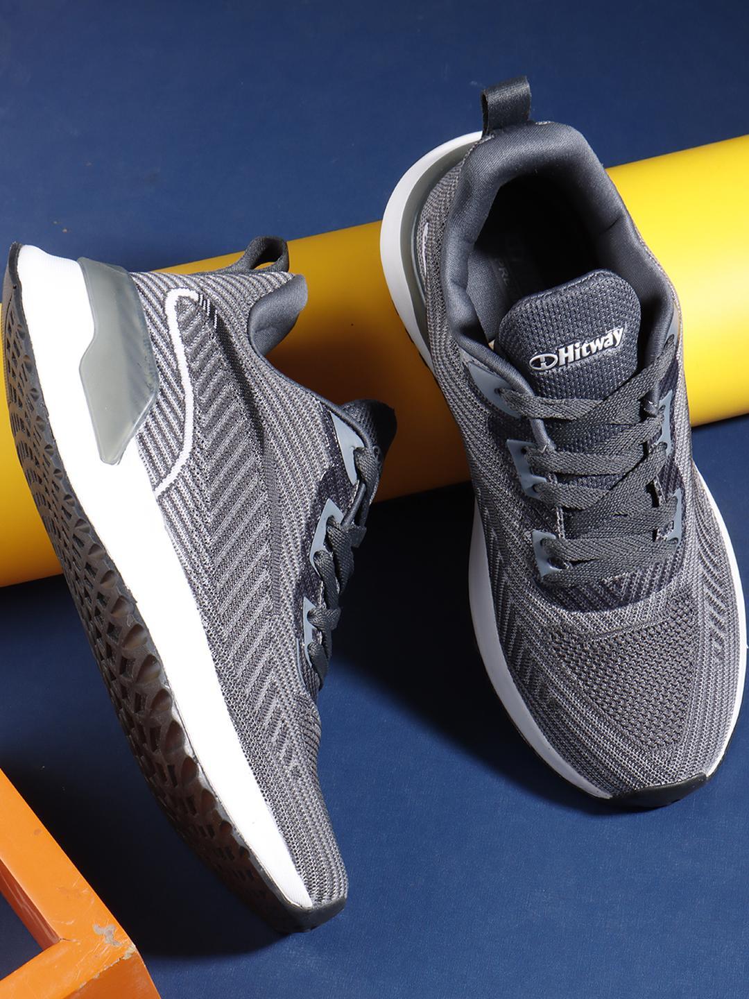 Buy HITWAY Men Grey Casual Shoes - Casual Shoes for Men 35240650 | Myntra