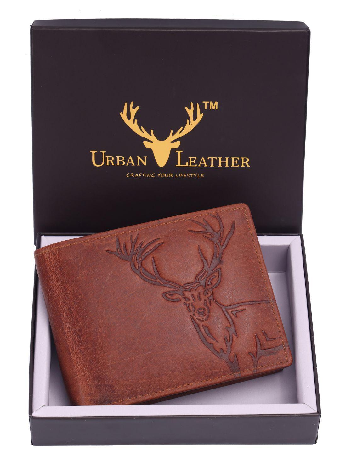 Buy URBAN LEATHER Men Leather Two Fold Wallet - Wallets for Men ...