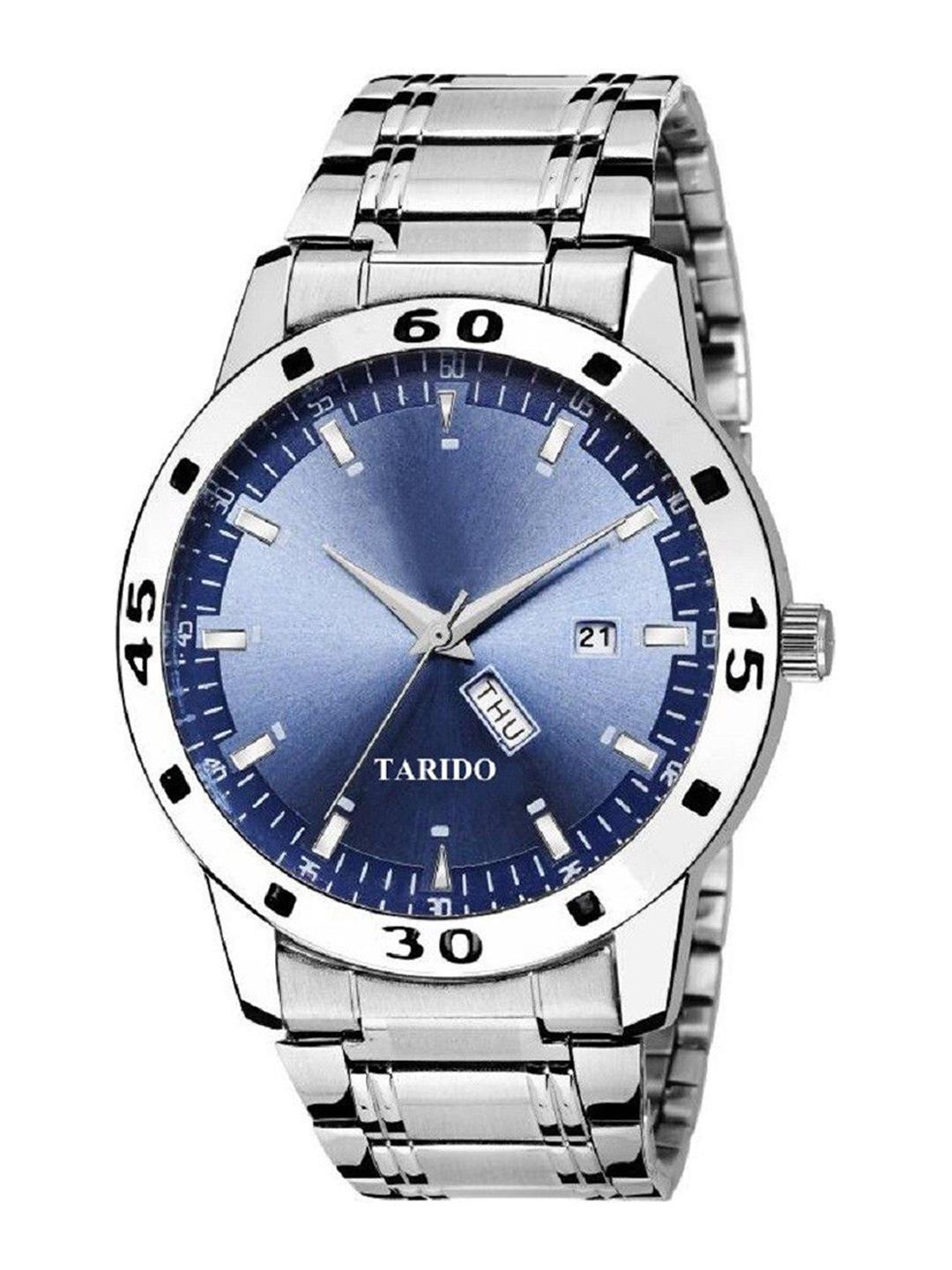 Buy TARIDO Men Dial & Bracelet Style Straps Analogue Watch TD1945SM04 ...