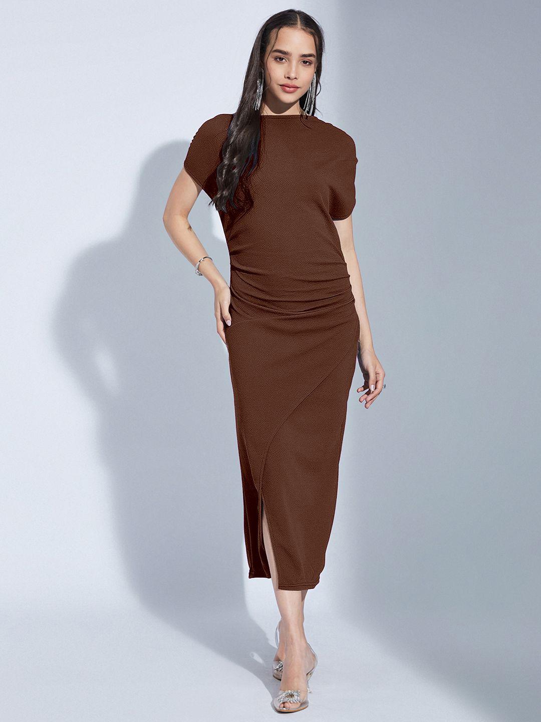 Buy Selvia Women Bodycon Midi Dress - Dresses for Women 35277392 | Myntra